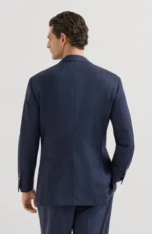 Brunello Cucinelli Chevron Blazer