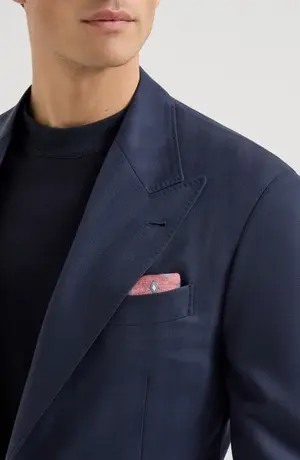 Brunello Cucinelli Chevron Blazer