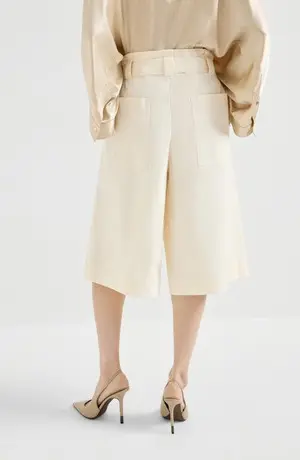 Brunello Cucinelli Paperbag Bermuda Shorts