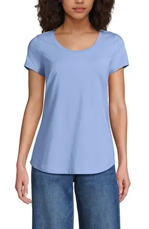 Lands' End Scoop Neck T-shirts For Women