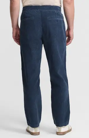 LANDS' END Classic Fit Corduroy Deck Pants - Deep Ocean