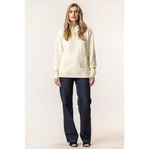 VOTTERA Organic Cotton Pullover Hoodie - Natural