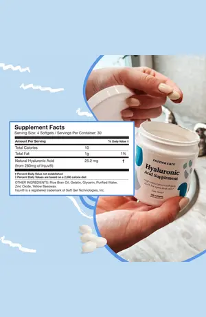 CORNEA CARE Hyaluronic Acid Supplement For Eyes And Skin