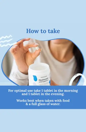 CORNEA CARE Hyaluronic Acid Supplement For Eyes And Skin