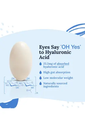 CORNEA CARE Hyaluronic Acid Supplement For Eyes And Skin