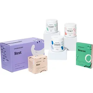 CORNEA CARE Full Press Eye Health Bundle - White