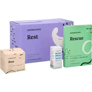 CORNEA CARE All Day Eyecare Routine Bundle - White