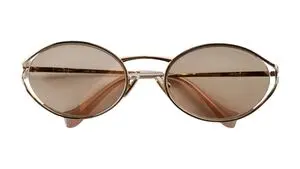 Miu Miu Logo Sunglasses - Pale Gold