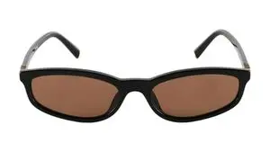 Miu Miu Regard Sunglasses - Black/brown