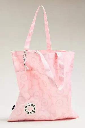 Marimekko Metka Mi Unikko Kioski Tote Bag - Light Pink