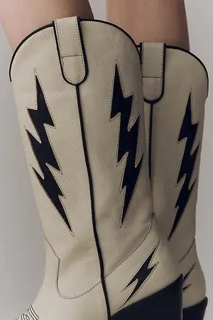 STIVALI NEW YORK Kiss Western Lightning Bolt Boots