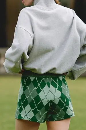 Beach Riot Balboa Shorts - Green Pattern