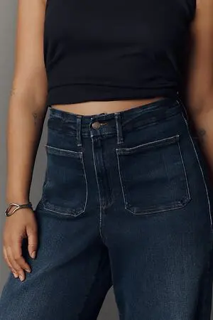 Good American High-rise Palazzo Jeans - Indigo511