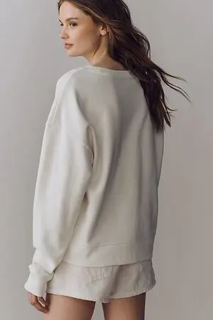 Maeve X Daniela Berkhout City Sweatshirt - Ivory Pattern