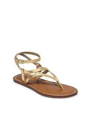 Bernardo Mallorie Strappy Sandals Gold
