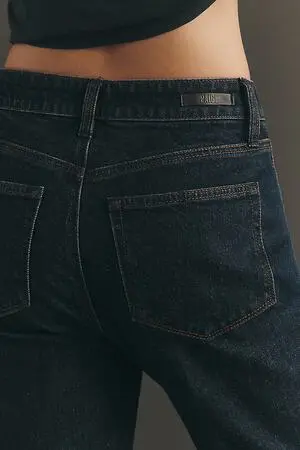 Paige Stevie High-rise Straight-leg Jeans - Ballast