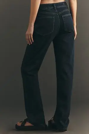 Paige Stevie High-rise Straight-leg Jeans - Ballast
