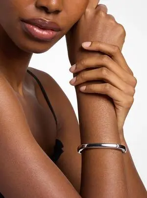 Michael Kors Square Bangle - Silver