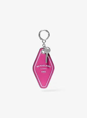 Michael Kors Hotel Key Bag Charm - Pink