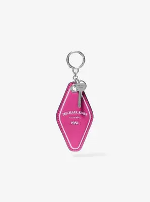 Michael Kors Hotel Key Bag Charm - Pink