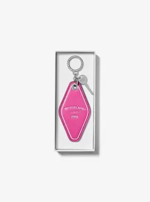 Michael Kors Hotel Key Bag Charm - Pink
