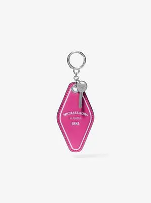 Michael Kors Hotel Key Bag Charm - Pink