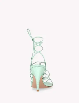GIANVITO ROSSI Teti 95 - Green - Ayers Leather