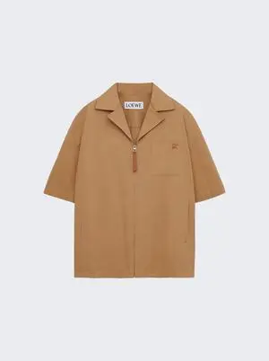 Loewe Short Sleeve Shirt Almond - Tan