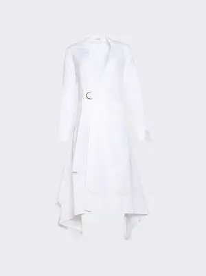 Loewe Draped Dress - White