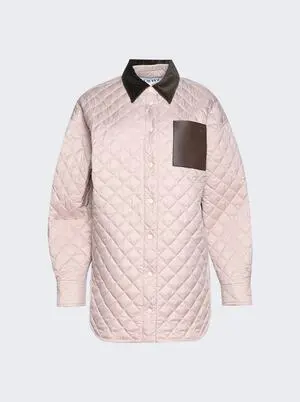 Loewe Quilted Overshirt Light - Pink