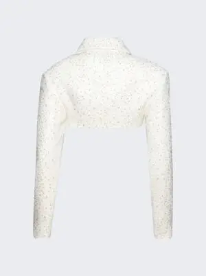 David Koma Tailored Crop Jacket