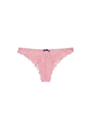 FLEUR DU MAL Bianca Lace Cheeky - Pink Lady