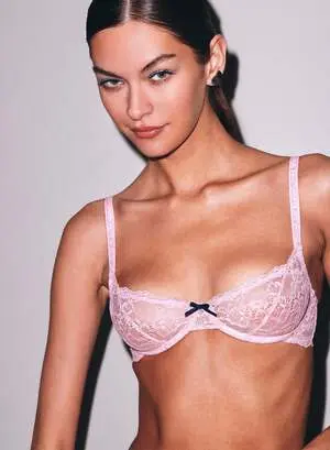Fleur Du Mal Bianca Lace Bra