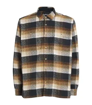 Barbour Cotton Check Woodfoot Relaxed Shirt - Black