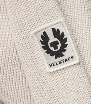 Belstaff Organic Cotton Quarter-zip Sweater - Grey