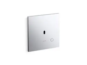 KOHLER Mach Flex Metal Faceplate For Concealed Touchless Urinal Flushometer, 0.5 Gpf - One-color