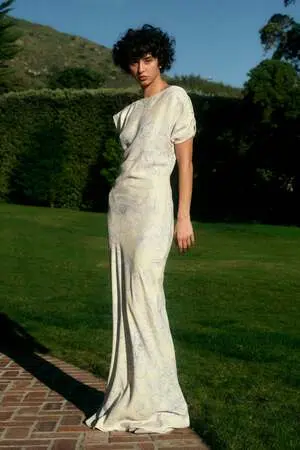 Amanda Uprichard Elroy Maxi Dress In Somerset