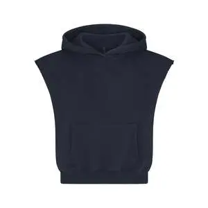 SKIMS Boyfriend Fleece Muscle Pullover - Navy
