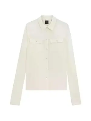 BOSS Elasha Pocket Shirt - Neutrals