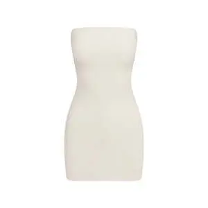 SKIMS Mini Tube Cotton Jersey Dress - Marble