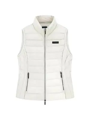 Armani Exchange Zip-fastening Logo-detail Gilet - Neutrals