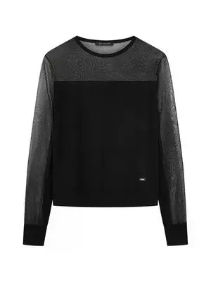 Armani Exchange Long-sleeve Sweater - Black