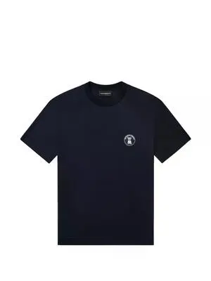 Emporio Armani Chest-patch T-shirt - Blue