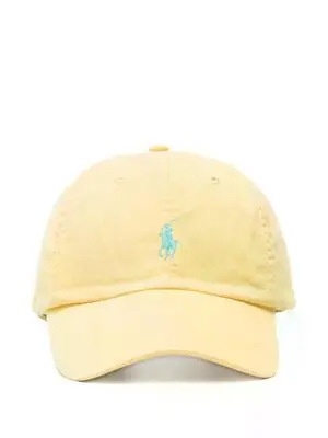 Polo Ralph Lauren Logo-embroidered Baseball Cap - Yellow