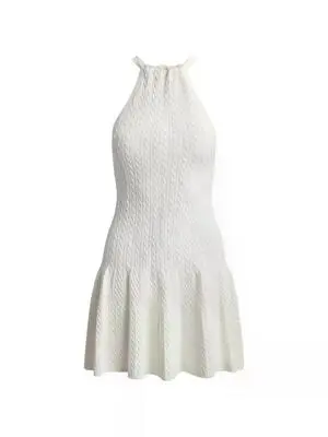 Polo Ralph Lauren Flared-skirt Day Dress - Neutrals