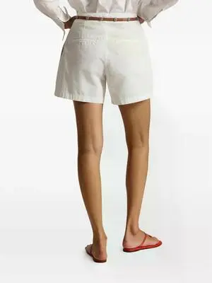 Polo Ralph Lauren Pleated Short - White