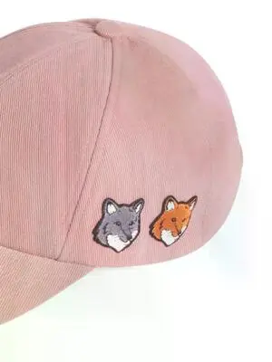 Maison Kitsuné Patch-appliqué Baseball Cap