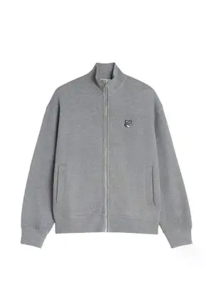 Maison Kitsuné Patch-appliqué Sweatshirt - Grey