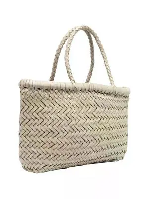 Dragon Diffusion Mini Flat Gora Woven-design Tote Bag
