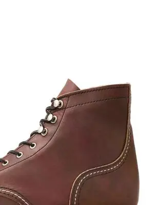 Red Wing Capped Leather Sneakers